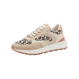 s.Oliver Sneaker Damen Größe 42 creme / nude / umbra / schwarz