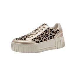 s.Oliver Sneaker Damen Größe 42 beige / braun / schwarz