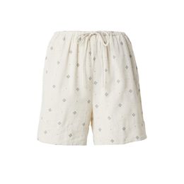 Vila Shorts Damen Größe 36 creme / schwarz