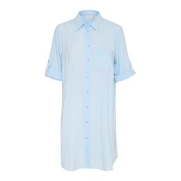 Kaffe Bluse Damen Größe 34 pastellblau Winterkleid