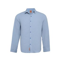 Campus Sutra Button Up Shirt 'Tess' male Blue size S