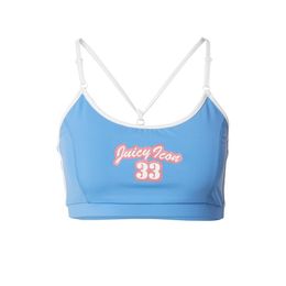 Juicy Couture Sport Sport-BH Damen Gr&ouml;&szlig;e S azur / pinkmeliert / wei&szlig;