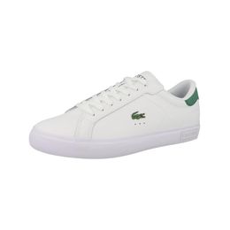 Lacoste Sneaker Herren Größe 40 grün / rot / weiß