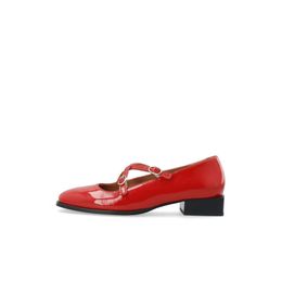 Bianco Ballet Flats with Strap female Red size 37