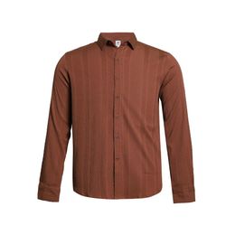 Campus Sutra Button Up Shirt 'Tarah' male Brown size S