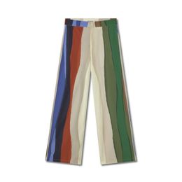 thinking mu Hosen 'KARINA' Damen Gr&ouml;&szlig;e 36 beige / blau / gr&uuml;n / orange