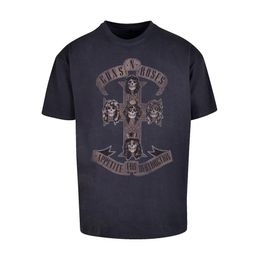 F4NT4STIC Shirt 'Guns 'n' Roses' male Blue size XS