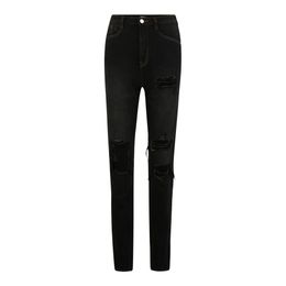 Missguided Tall Jeans 'RIOT' female Black size 12