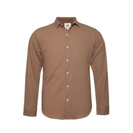 Campus Sutra Button Up Shirt 'Susanne' male Brown size S