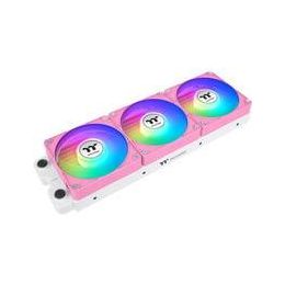 Thermaltake CT140 EX Reverse ARGB Sync PC Cooling Fan Pink, Geh&auml;usel&uuml;fter pink, 3er-Pack, 140 mm