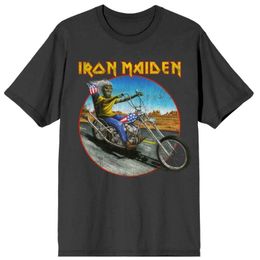 Iron Maiden Road Biker T-Shirt charcoal in 4XL IRONA1804