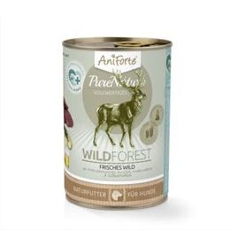AniForte Nassfutter WildForest Wild mit Zucchini 6x400 g
