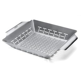 Weber Gemüse-Grillkorb 'Deluxe' Edelstahl 35,05 x 29,97 cm