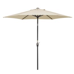 Schneider Marktschirm 'Bilbao' naturfarben Ø 220 cm