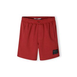 MINOTI Shorts Jungen Gr&ouml;&szlig;e 116/122 karminrot
