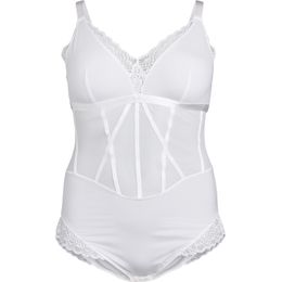 Devoted By Zizzi Body 'Lsara' Damen Gr&ouml;&szlig;e XXXL/4XL wei&szlig;