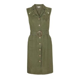 TATUUM Damengewebekleid SOFORINA Damen Gr&ouml;&szlig;e 44 khaki Winterkleid