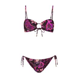 Shiwi Bikini 'Zoe' Damen Gr&ouml;&szlig;e S aubergine / lavendel / hellpink