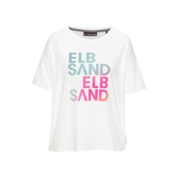 ELBSAND T-Shirt Damen Gr&ouml;&szlig;e XXL hellblau / pink / wei&szlig;