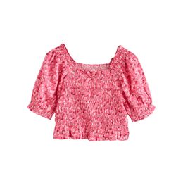 next Bluse M&auml;dchen Gr&ouml;&szlig;e 98 himbeer / ros&eacute; / dunkelrot