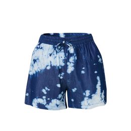 Koroshi Shorts Damen Gr&ouml;&szlig;e 44 hellblau / dunkelblau