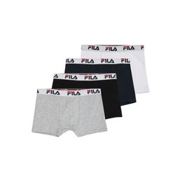Fila Unterhose Jungen Gr&ouml;&szlig;e 152/158 graumeliert / knallrot / schwarz / wei&szlig;