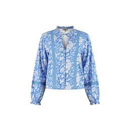 Shiwi Bluse 'Elsie' Damen Gr&ouml;&szlig;e S blau / azur / wei&szlig;