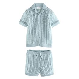 next Set Jungen Gr&ouml;&szlig;e 74 rauchblau / pastellblau