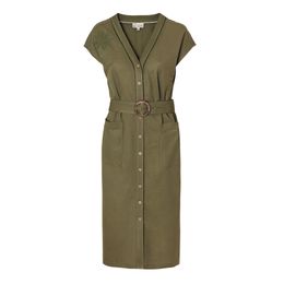 TATUUM Damenkleid Wirkware WANKA Damen Gr&ouml;&szlig;e 46 khaki Winterkleid