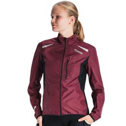 Fusion S1 Run Jacket Bekleidung Damen rot