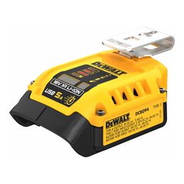 Dewalt Kombi-Ladegerät mit Powerbank-Funktion für 18 Volt XR und XR Flexvolt-Akkus DCB094K-QW)