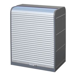 Bauer S&uuml;dlohn Gefahrstoff-Rollladenschrank RSG-2, lackiert, Mausgrau (4416-30-1000-7005)