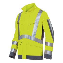 KÜBLER WORKWEAR Kübler Jacke PROTECTIQ HIGH VIS ARC1 PSA 3 warngelb/anthrazit Form 1393 Größe 94 ; Kübler Workwear (1393 8345-3497-94)