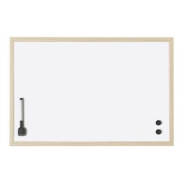 MAGNETOPLAN Whiteboard mit Holz-Rahmen, 400 x 300 mm (121925)