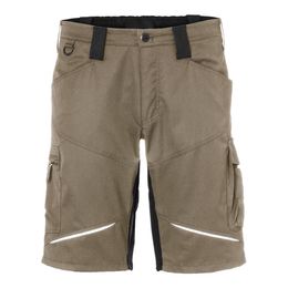KÜBLER WORKWEAR Stretchshorts ACTIVIQ sandbraun/schwarz Form 2950 Größe 46 ; Kübler Workwear (2950 5231-2599-46)