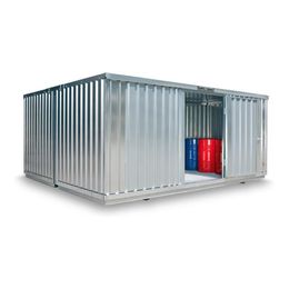 Säbu SAFE Tank Kombination 4000,(Außenaufstellung) Verzinkt, zerlegt, WG-Klassen 1-3 und nicht brennbare Flüssigkeiten (319850101)
