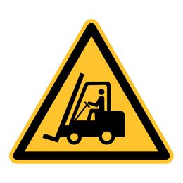 EICHNER Warnschild Warnung vor Flurförderfahrzeugen (9225-12030-010)