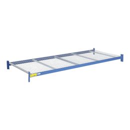 Bito Fachebene Weitspann Set / Gittersegment mit Unterzug B2700xT1100 mm, enzianblau (28811)