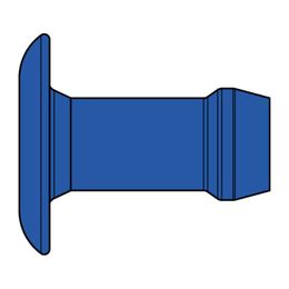 Gesipa Magazin-Blindniet Speed Bulb&reg; Stahl Flachrundkopf 3,2 x 8,2 (1519741)