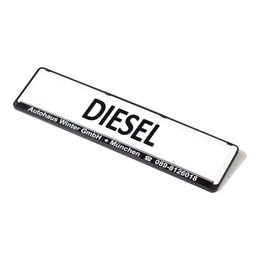 EICHNER Werbeschild für Kennzeichenverstärker Diesel (9219-00163)