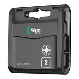 Wera Bit-Box 20 PZ, PZ 2 x 25 mm, 20-teilig (05057760001)