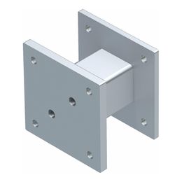 Zarges Distanzsegment f&uuml;r Podestplatte 160 mm VA (44281)