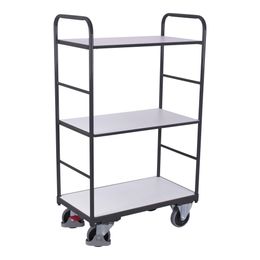 VARIOfit ESD Etagenwagen hoch 3 Ladefl&auml;chen 850 x 500 mm ; Cordes (sw-500.258)