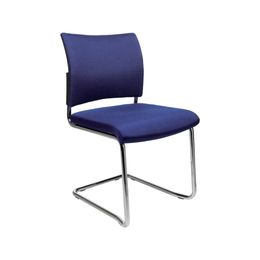 Besucher-Stuhl Visit20 m.Polster,blau ; Topstar (NV390G26)