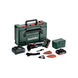 Metabo Akku-Multitool MT 18 LTX BL QSL MetaboX 145 L; 18V 2x4Ah LiHD + ASC 55 (613088800)