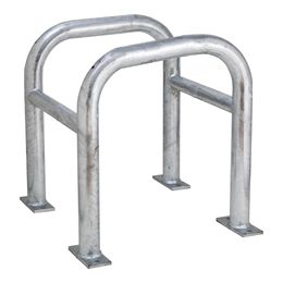 Moravia S&auml;ulenschutz Stahl feuerverzinkt 2-teilig 600 x 520 x 520 mm zum Aufd&uuml;beln (200.22.925)