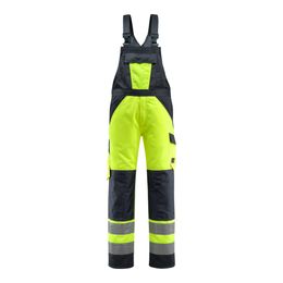 Mascot Latzhose Gosford hi-vis gelb/schwarzblau Größe 50 (15969-948-17010-50)