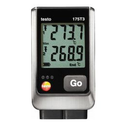 testo 175T3 Datenlogger f&uuml;r Temperatur und Feuchte mit zwei F&uuml;hlern, 0572 1753)