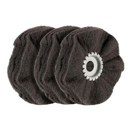Osborn Schleifvliesring-Set, 3-teilig (SiC), zum Satinieren fein, Ring-⌀ 150 mm (L065681701)