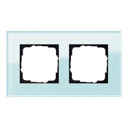 GIRA Abdeckrahmen 2f.glas Esprit 021218)